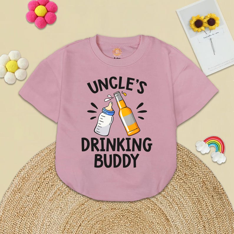 Uncle's Drinking Buddy Baby Bodysuit, Funny Baby Shower Gift - Etsy