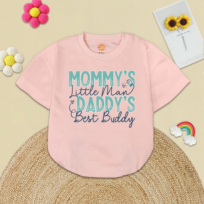 Mommy's Little Man, Daddy's Buddy Baby Romper, Handmade Shower Gift - Etsy