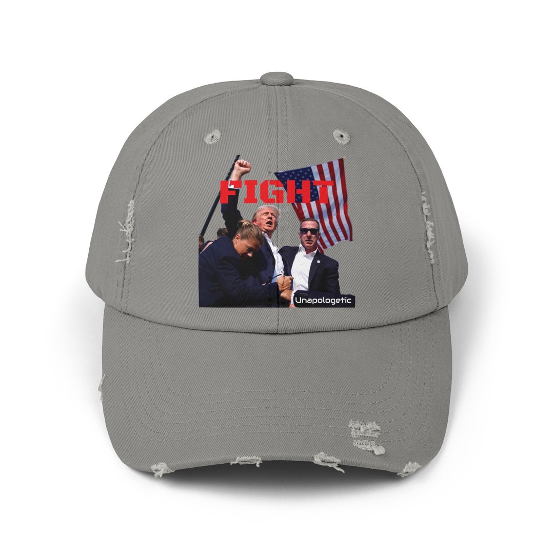 Trump Assassination Attempt Adjustable Distressed Ball Cap. - Etsy