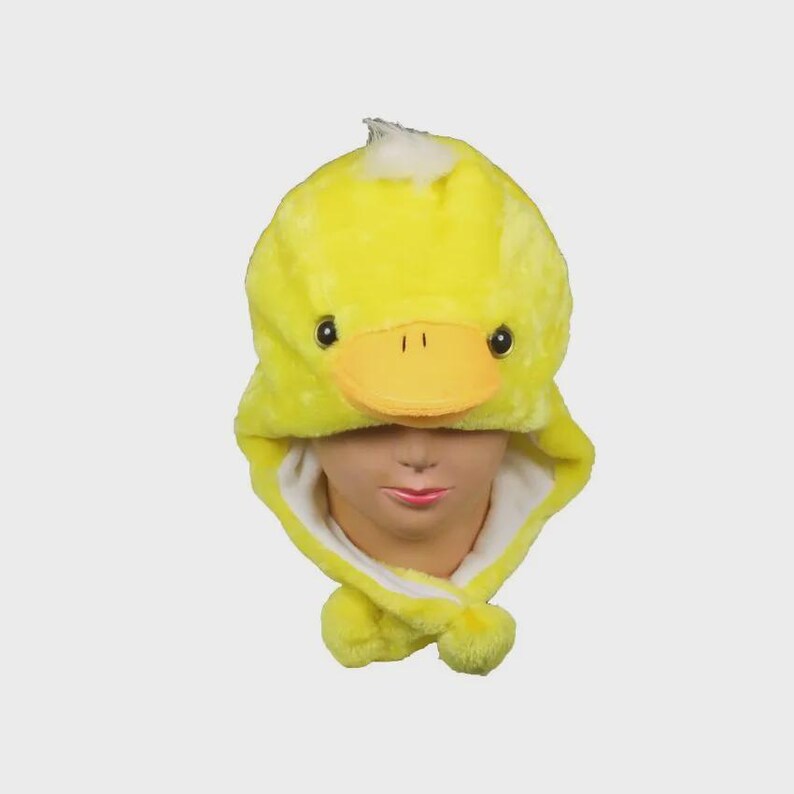 Plush Animal Hats - Etsy