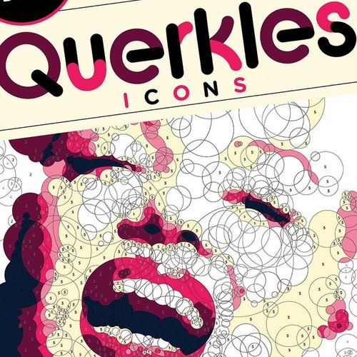 Querkles Icons A Puzzling Color-by-number Book - Etsy