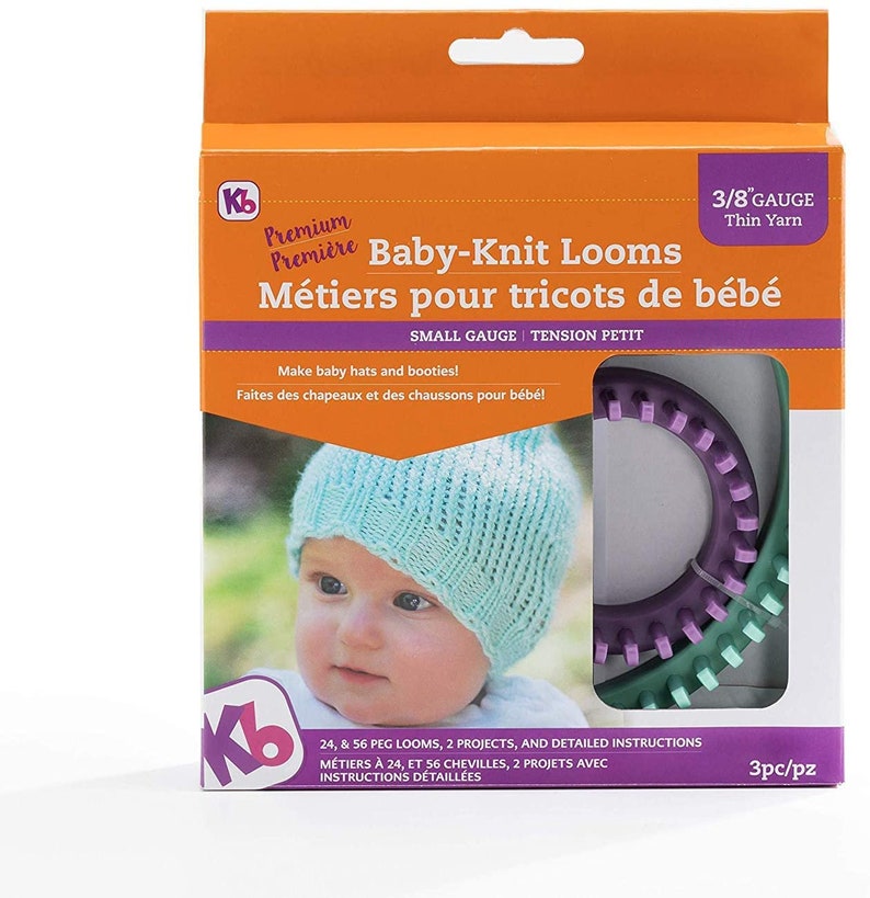 Knitting Board Baby-knit Looms 2 Frames and Knitting Hook - Etsy