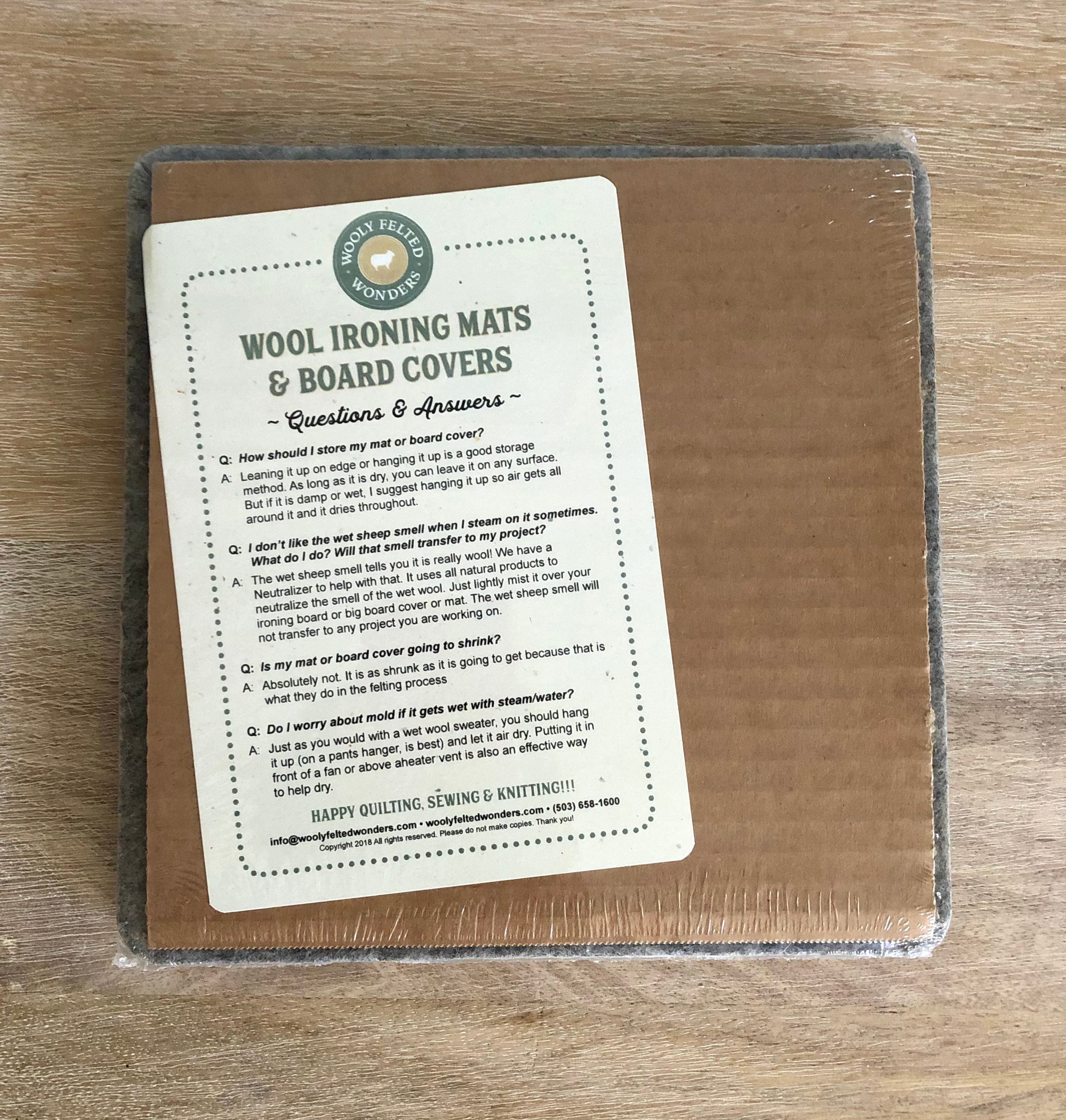 Wooly Felted Wonders Ironing Mat 100% Felted Wool 8.5 X - Etsy