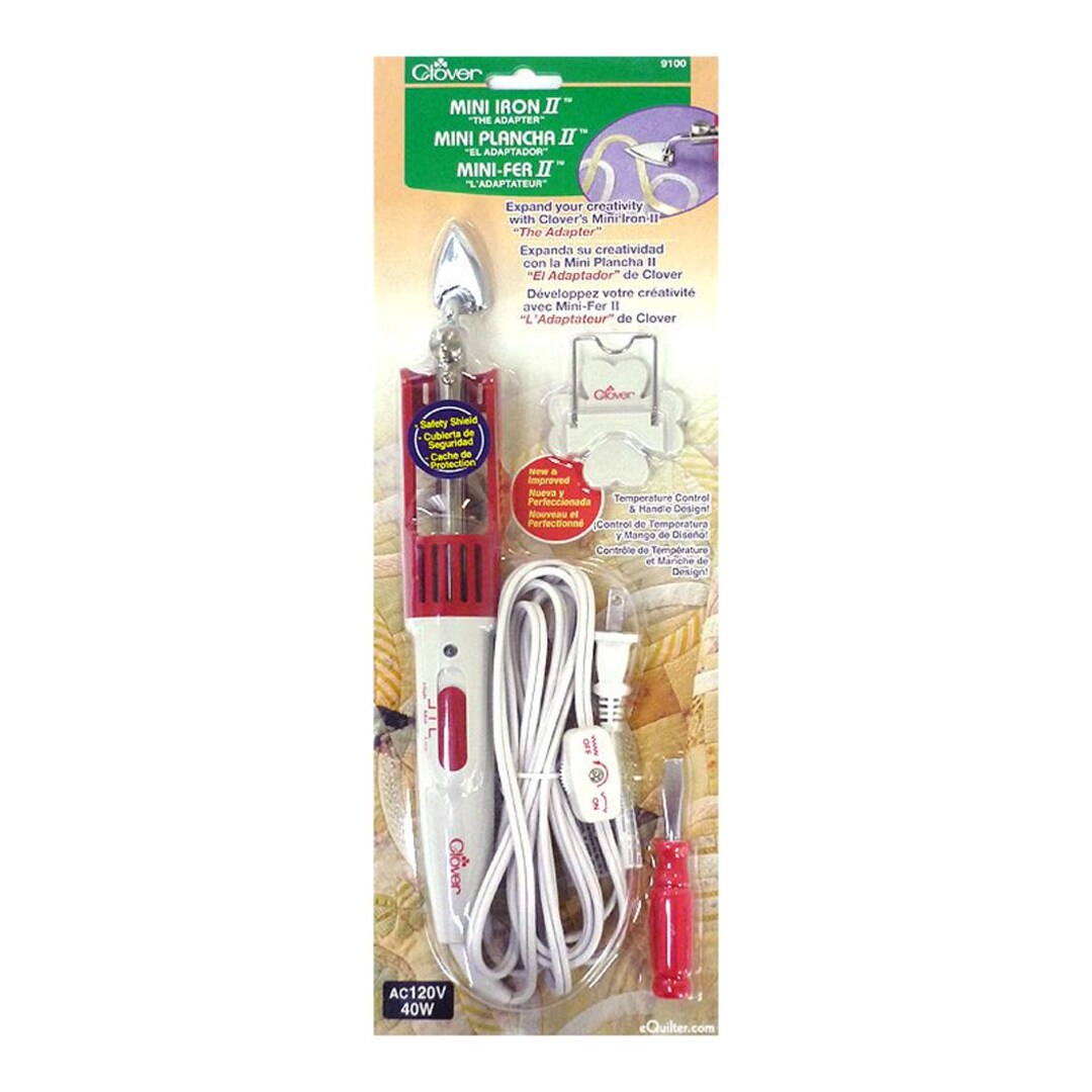 Clover Mini Iron II (9100) "the Adapter" With Small Adapter Tip and ...