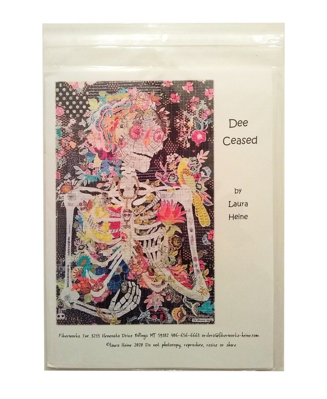 Laura Heine Collage-style Applique Quilt PATTERN by Fiberworks, Inc ...