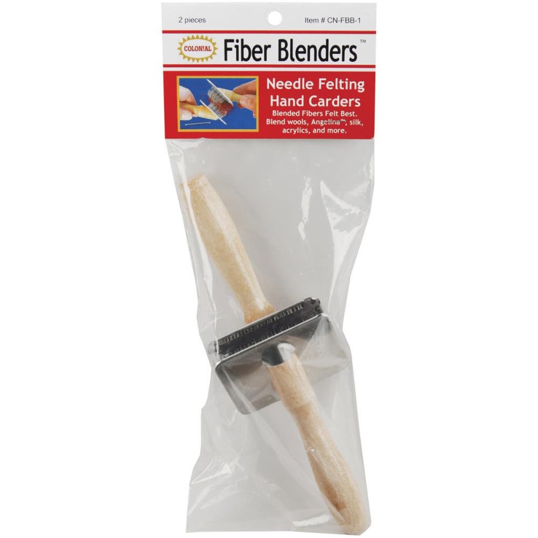 Fiber Blender Tools for Needle Felting Hand Carders by Colonial - One ...