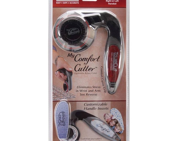 The Grace Company Truecut "my Comfort Cutter" Ergonomic Rotary Cutter ...