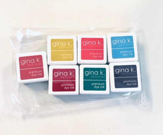 Gina K. Designs Premium Dye Ink Set of 7 - Etsy