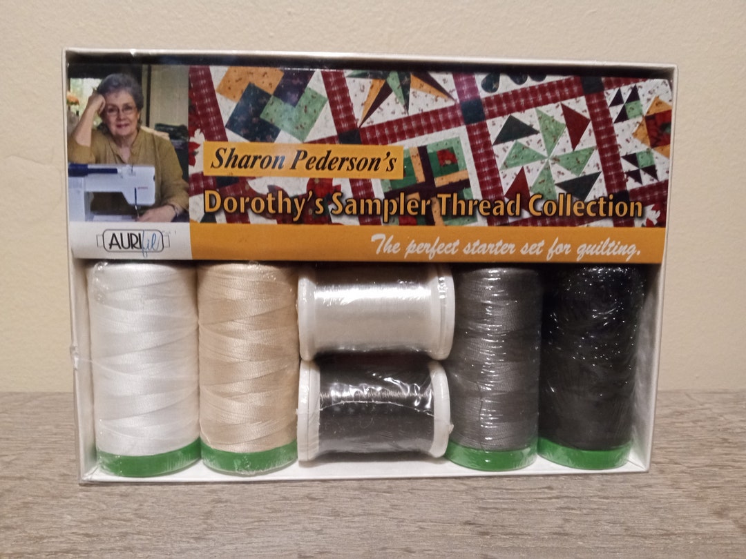 Aurifil Thread Set - Dorothy's Starter Sampler by Sharon Pederson - X4 ...