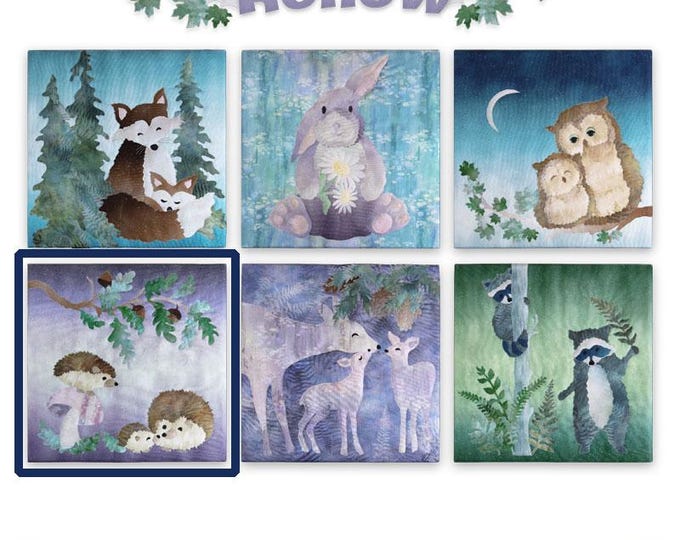 Mckenna Ryan Quilt Pattern, Woodland Hollow Collection - Block #4 ...