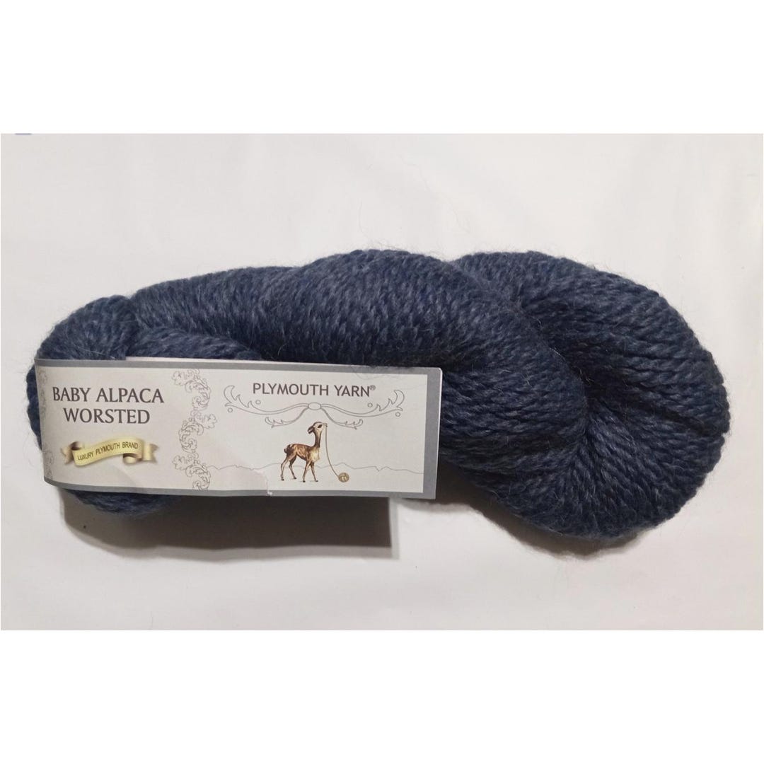 Plymouth Yarn "baby Alpaca Worsted" 100% Alpaca Yarn, One 50g / 102 Yd ...