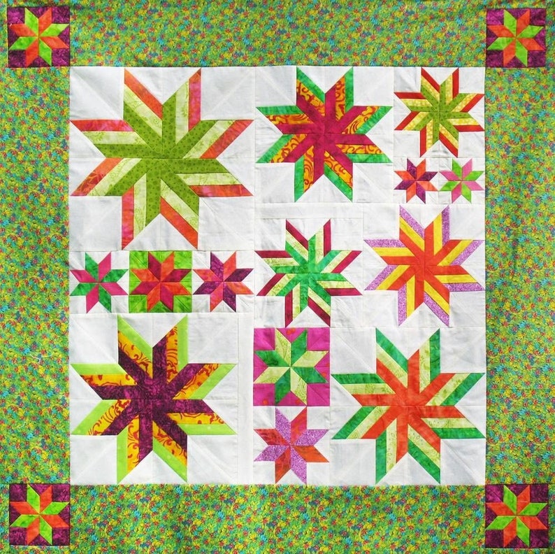 Studio 180 Design Rapid Fire Lemoyne Star Template and | Etsy