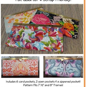 Sew Many Creations Diva Frame Wallet Pattern - Etsy