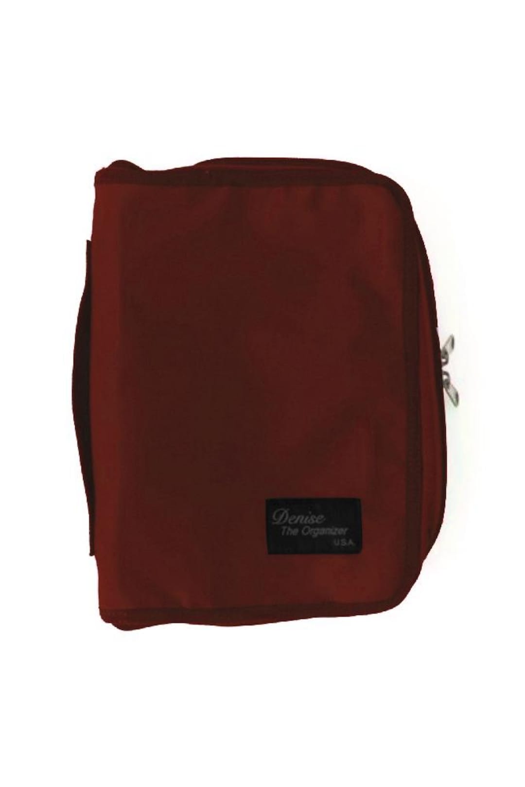 Denise Canvas Knitting Needle Organizer, Red - 11" X 8" When Zipped ...