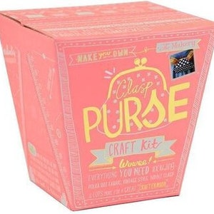 Make Your Own Clasp Purse Craft Kit - the Makery - Etsy