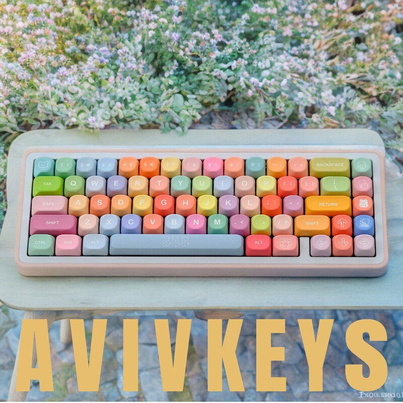 Creamy Keycaps - Etsy