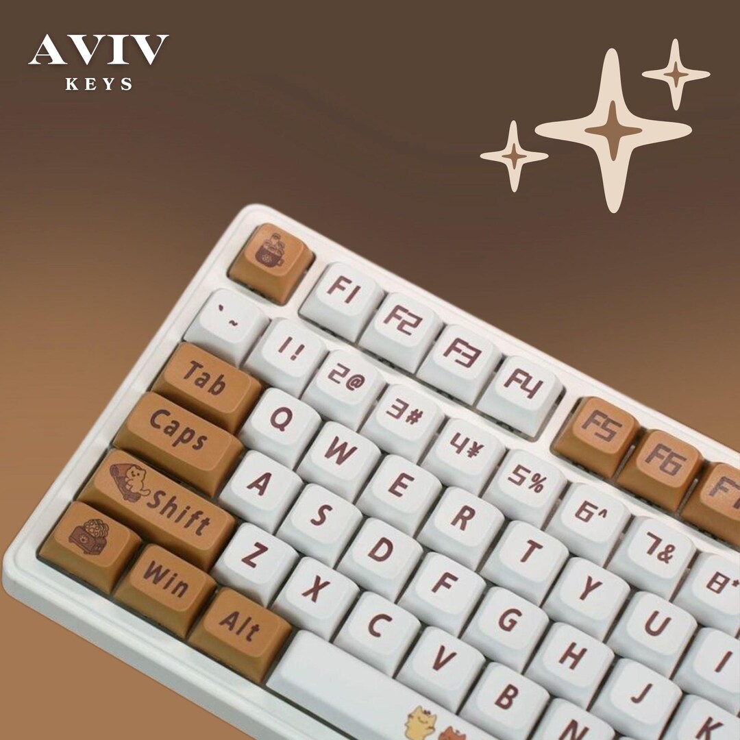 143-key Cat Keycap Set, XDA Profile, PBT Keycaps Cute Keycap, Cat ...