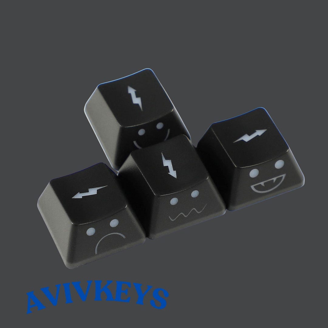 Backlit WASD / Arrow Keycaps, Shine-through Keycaps for Cherry Mx ...