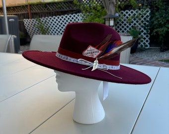 Custom Vintage Aesthetic Western Cowboy Hat dark Brown - Etsy