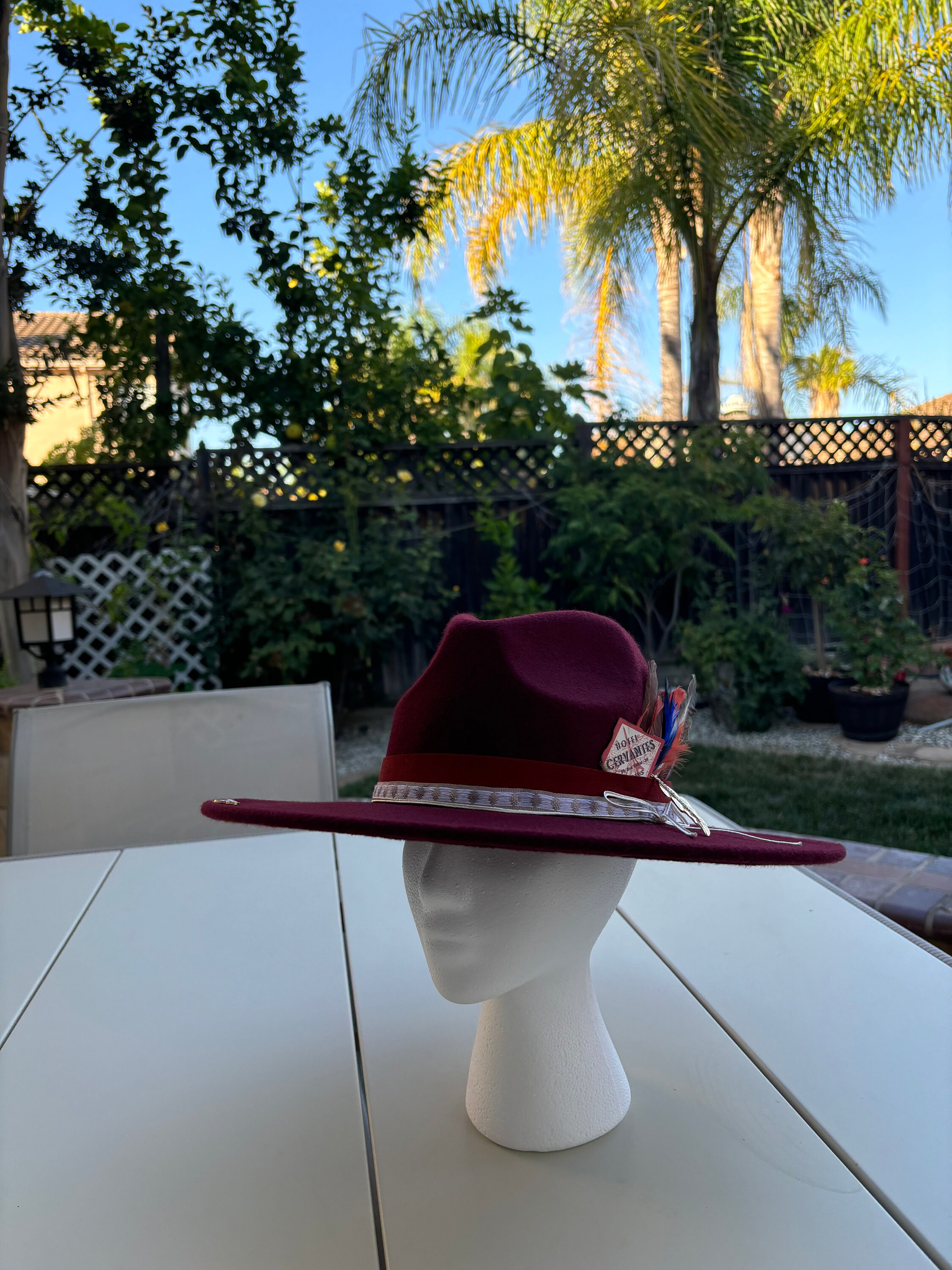 Custom Vintage Aesthetic Western Cowboy Hat -red - Etsy