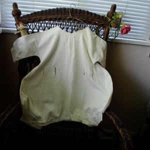 Authentic Edwardian Vintage 1890s , White Thick Cotton Night , Sleep ...