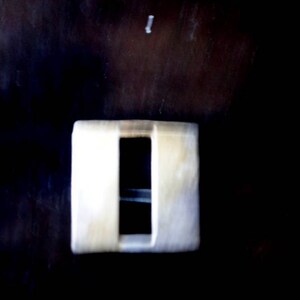 Mod Vintage 60s, Sterling Silver, Square Shape With a Rectangular Cut ...