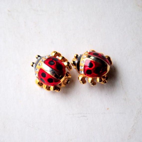 1980 vintage , cute lady- bug , miniature , dome cl… - Gem