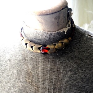 Boho Vintage 70s,collar-choker Necklace Designed of the One Strand ...