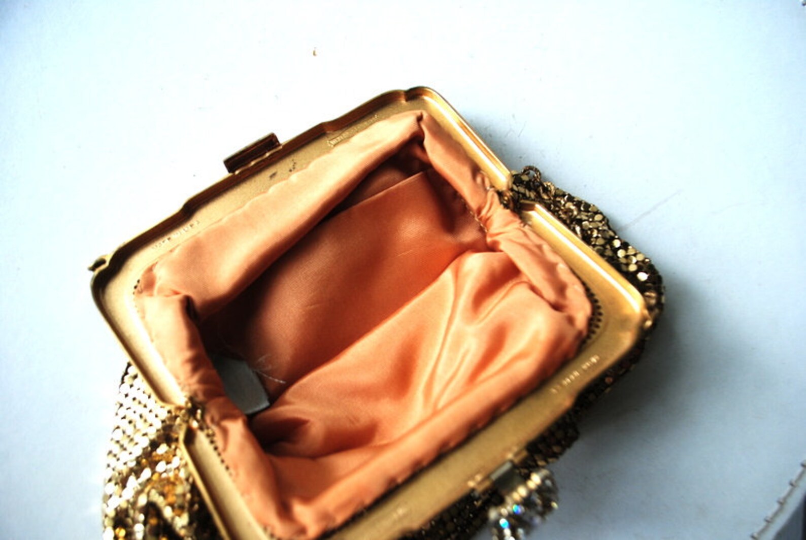 Gatsby Vintage 30s Liquid Gold Mesh Art Deco Wedding - Etsy