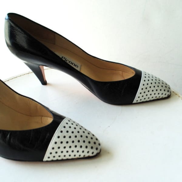 Cap Toe Pumps - Etsy