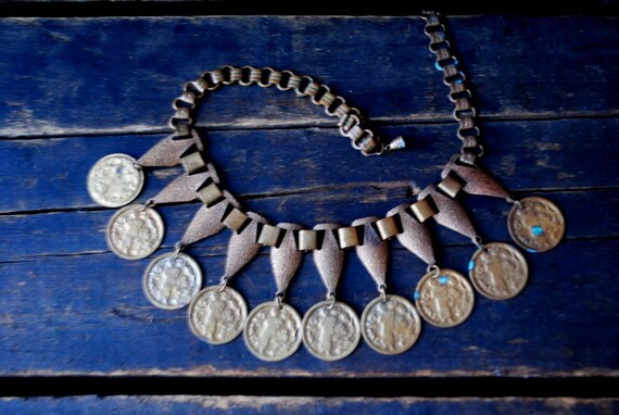 Victorian tribal vintage 1875 , bronze collar , ch… - Gem