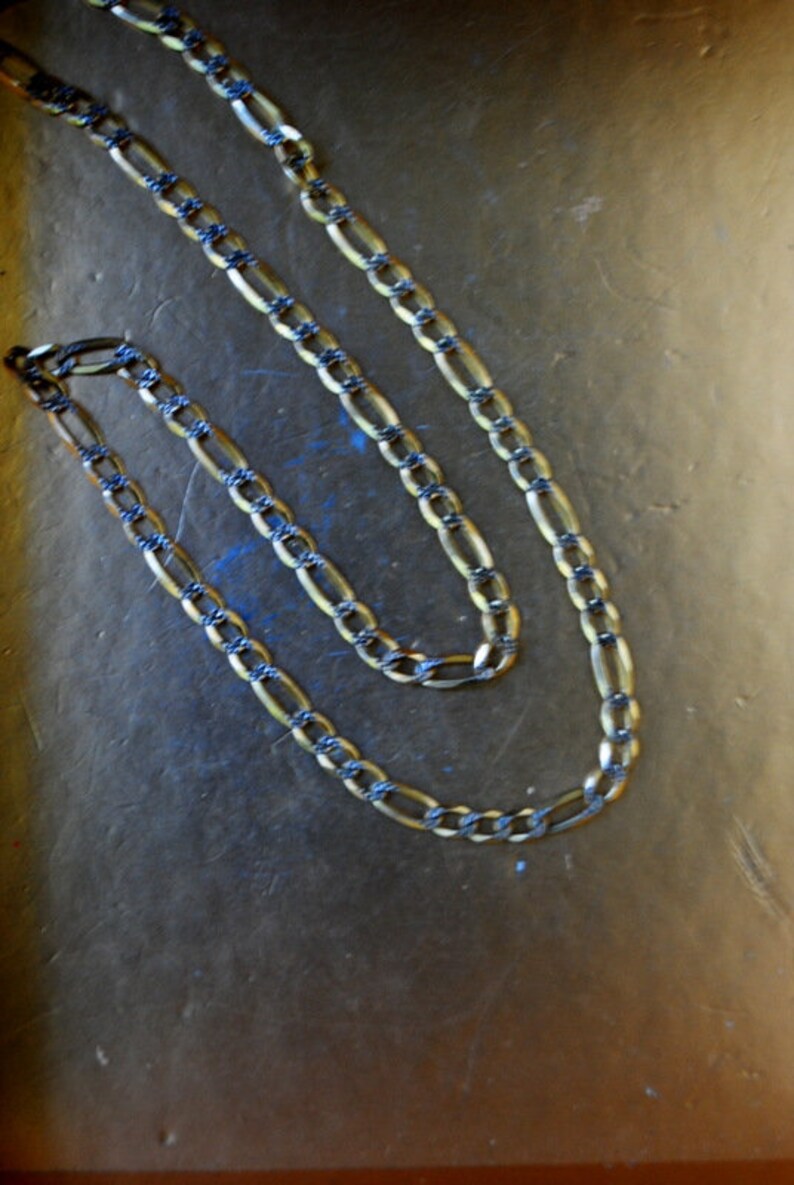 Classy Vintage 80s Steling Silver 925 . P.lux Unisex Chain | Etsy