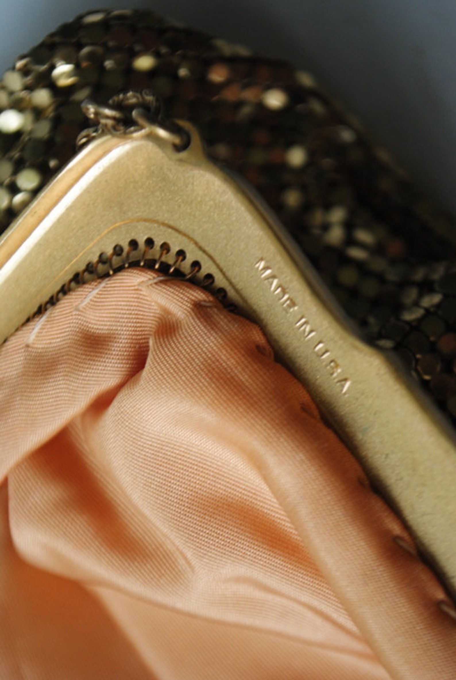 Gatsby Vintage 30s Liquid Gold Mesh Art Deco Wedding - Etsy