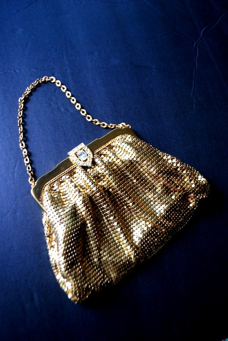 Gatsby Vintage 30s Liquid Gold Mesh Art Deco Wedding - Etsy