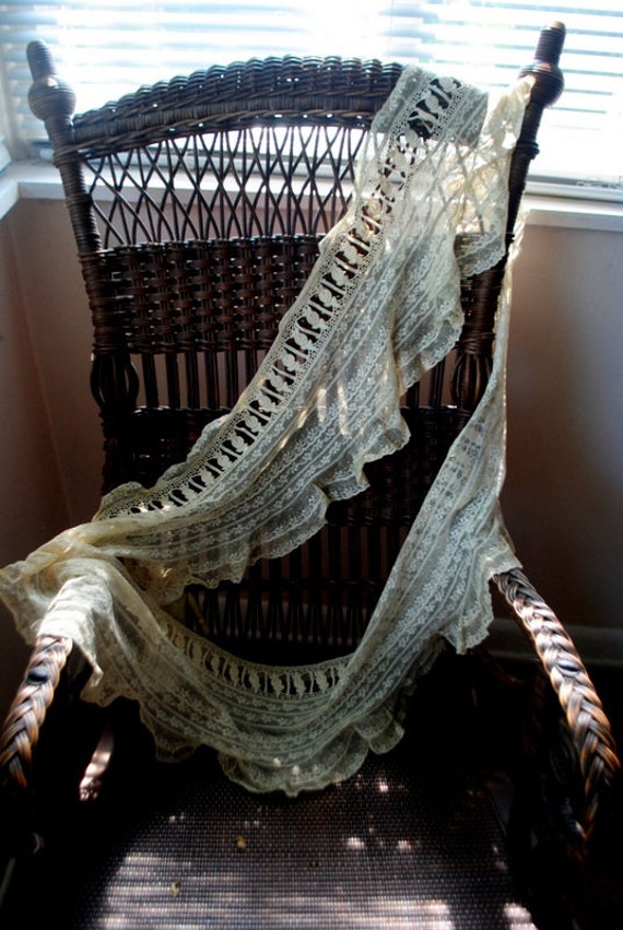 1890 vintage , antique white cotton , combine doubl… - Gem