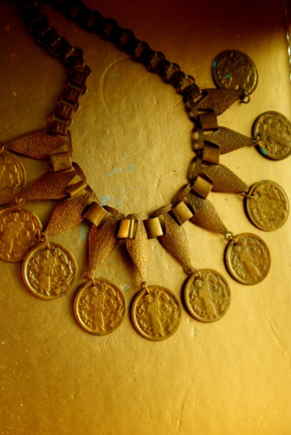 Victorian tribal vintage 1875 , bronze collar , ch… - Gem