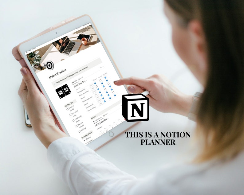 Notion Habit Tracker Editable Notion Template Habit Journal Notion ...