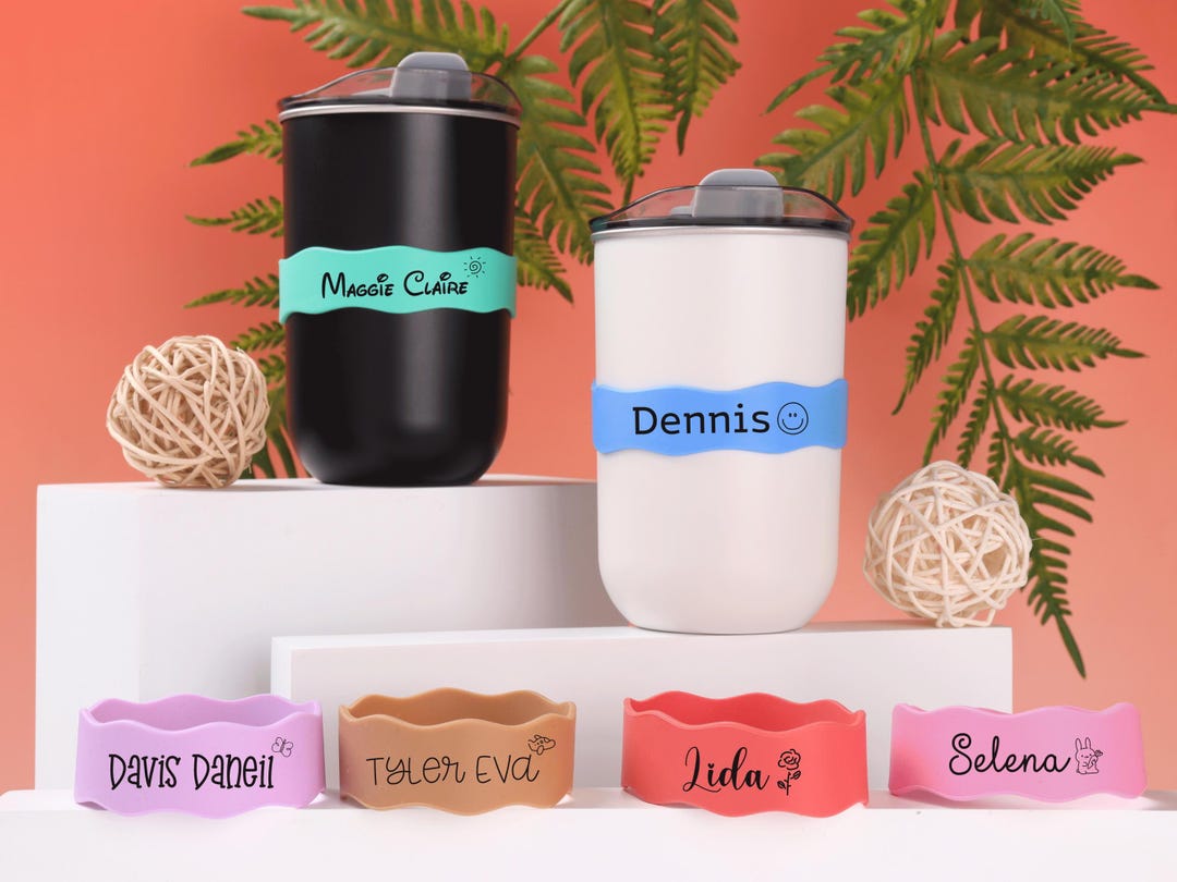 Personalized Bottle Label, Baby Bottle Label, Engraved Silicone Label ...