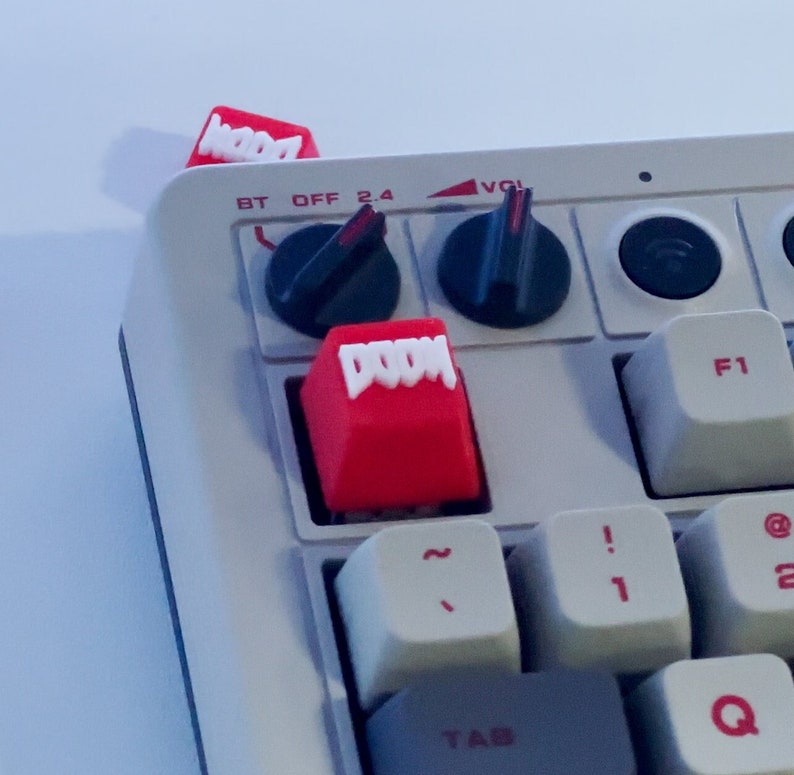 Doom Eternal Custom Keycap for Mechanical Keyboard | Gamer Artisan ...