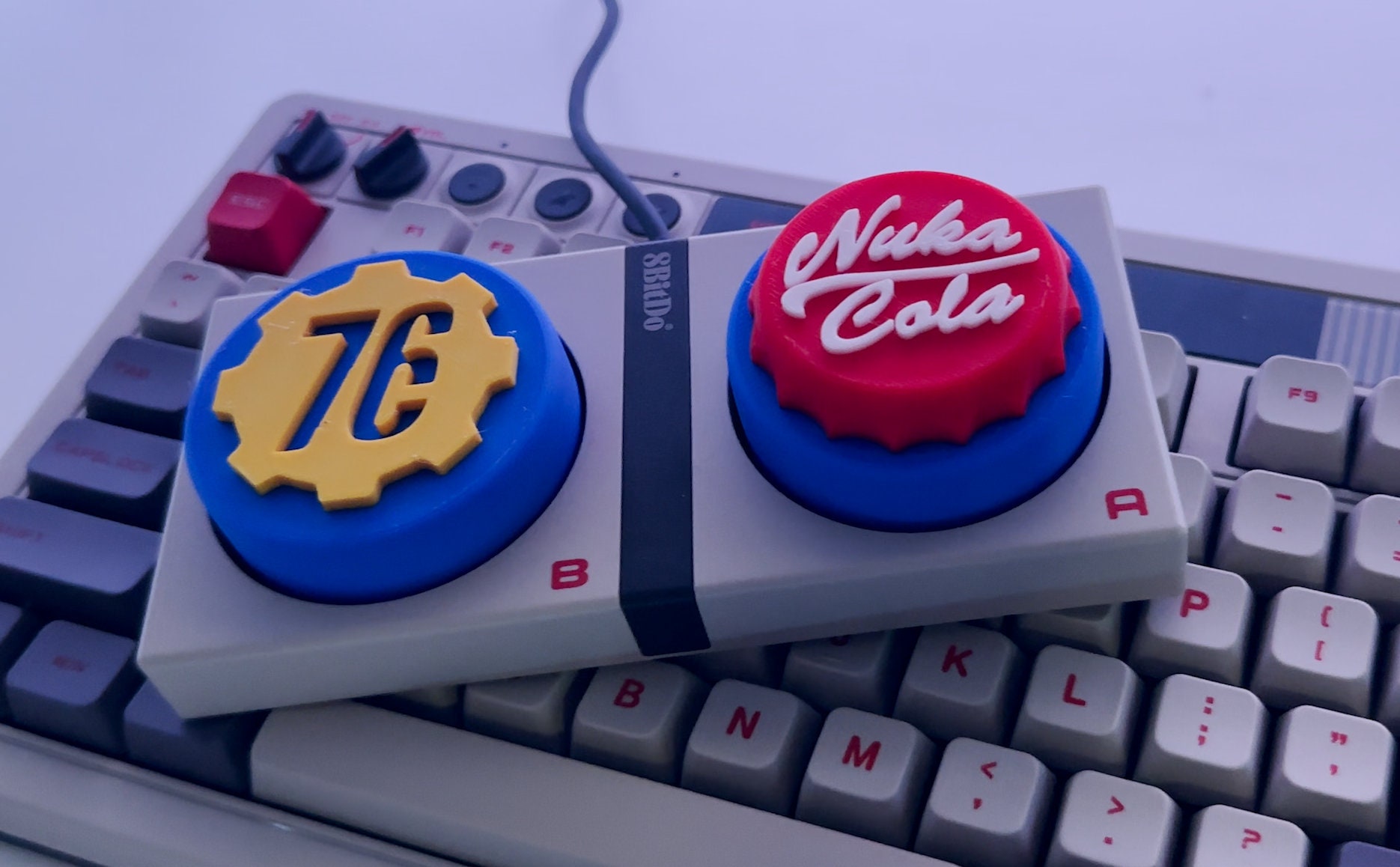 Fallout Nuka Cola Custom Dual Super Buttons for Your 8bitdo Retro ...