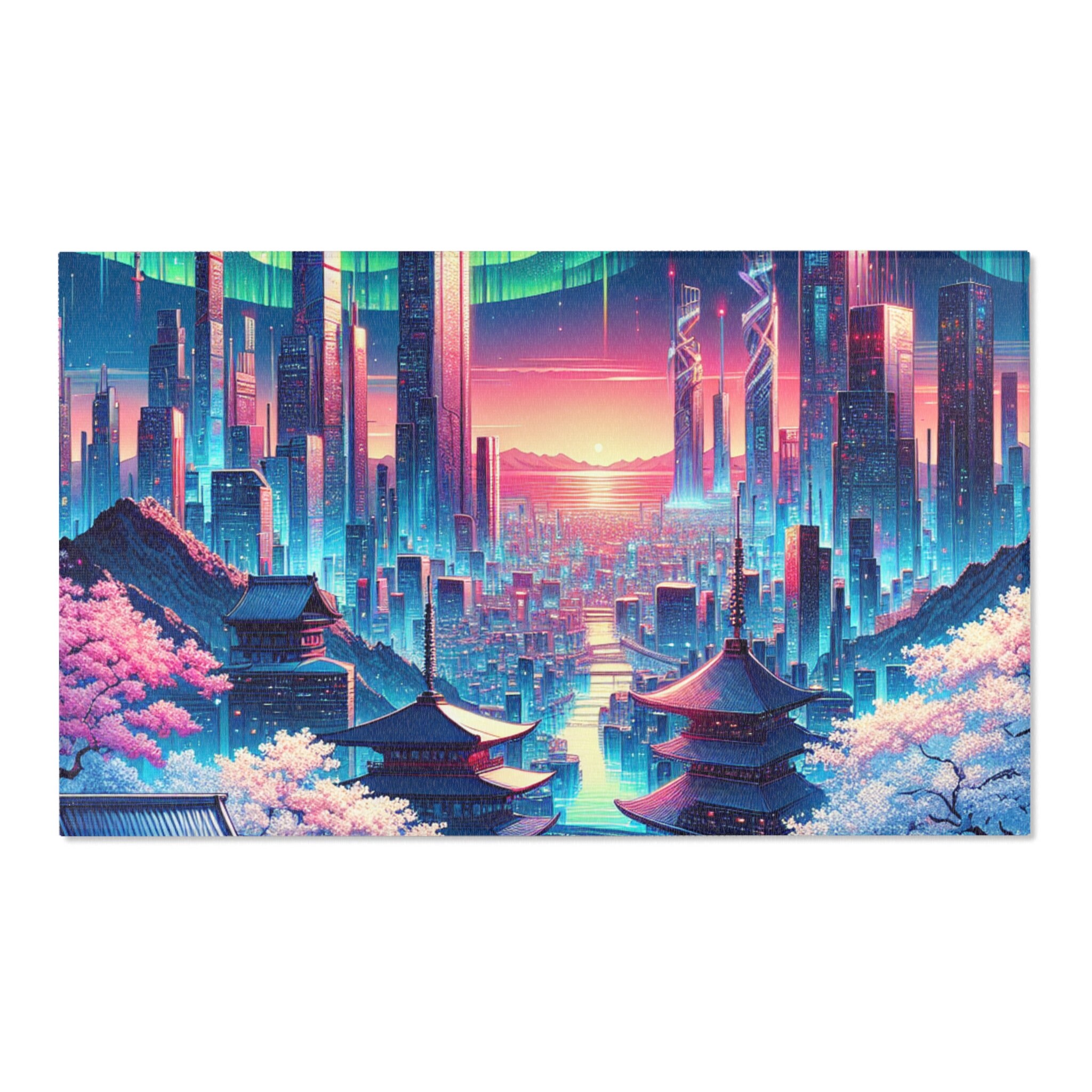 Futuristic Area Rug - Etsy