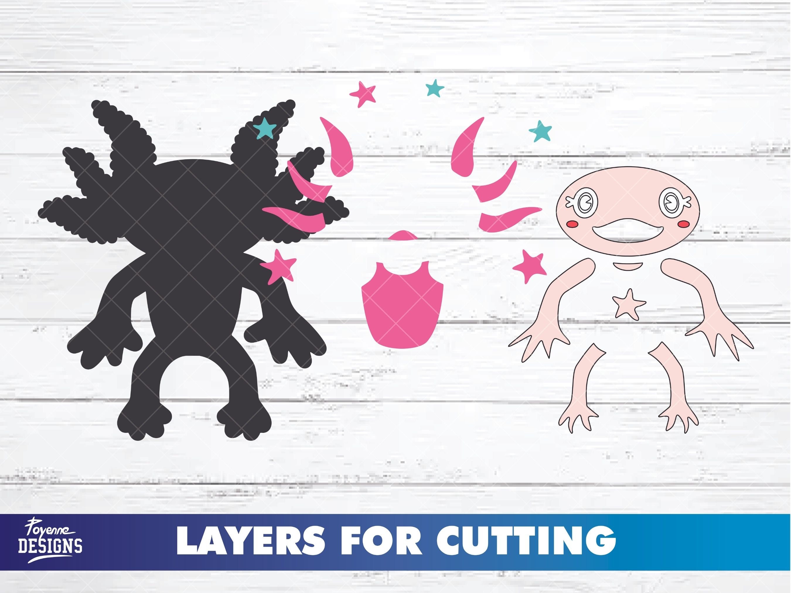 Axolotl SVG | Cricut Svg | Svg Cut Files | Axolotl Shirt | Baby Axolotl ...