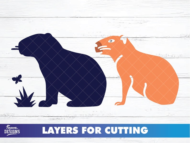 Capybara SVG File | Capybara Clipart | Capybara Digital Download ...