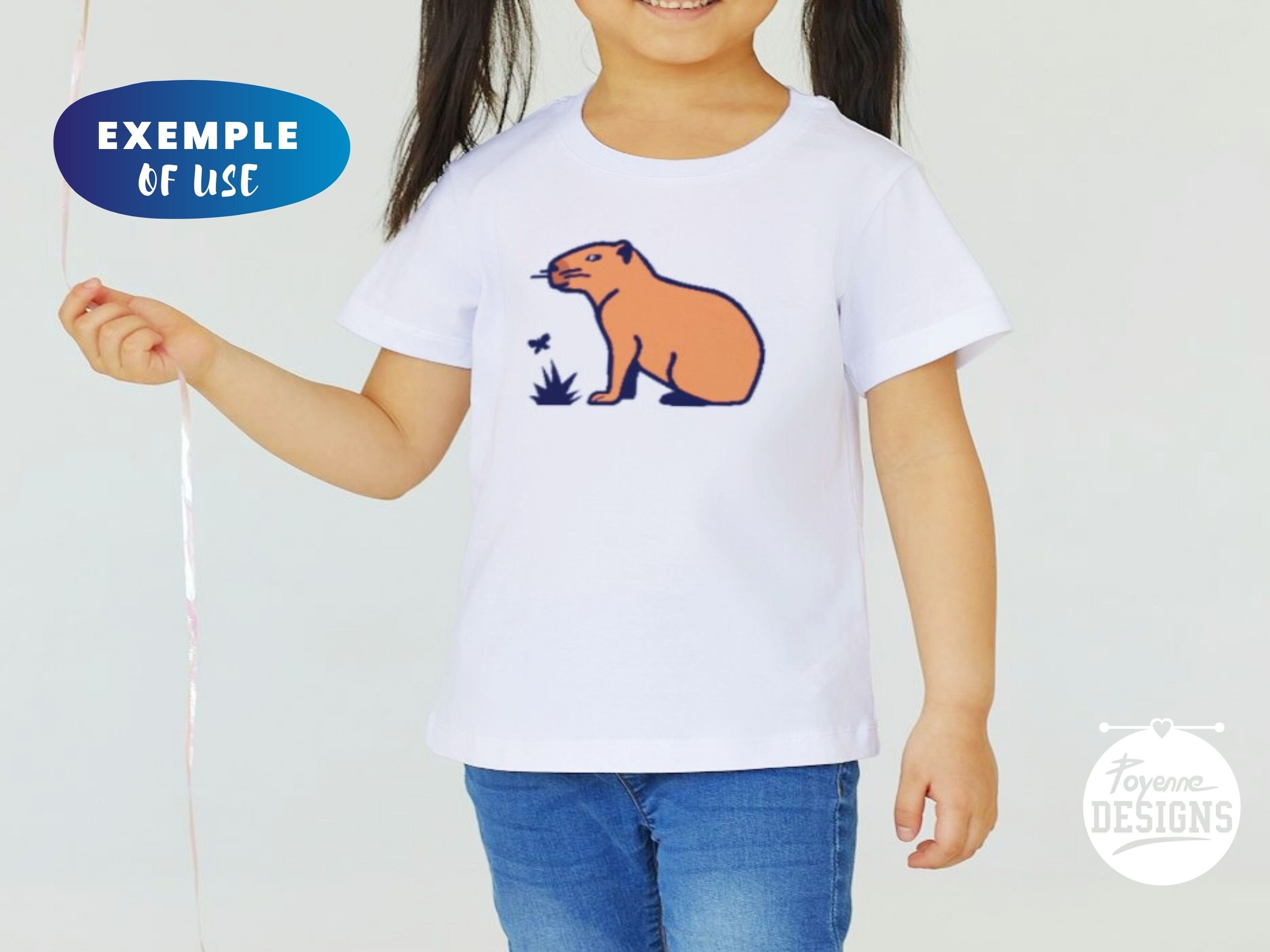 Capybara SVG File | Capybara Clipart | Capybara Digital Download ...