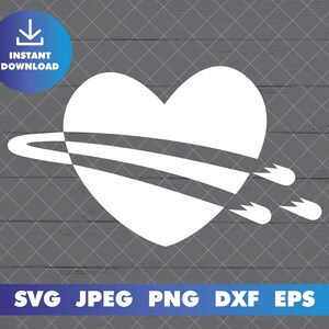 Heart Svg | Love Svg | Heart Png | Heart Clipart | Open Heart Svg - Etsy