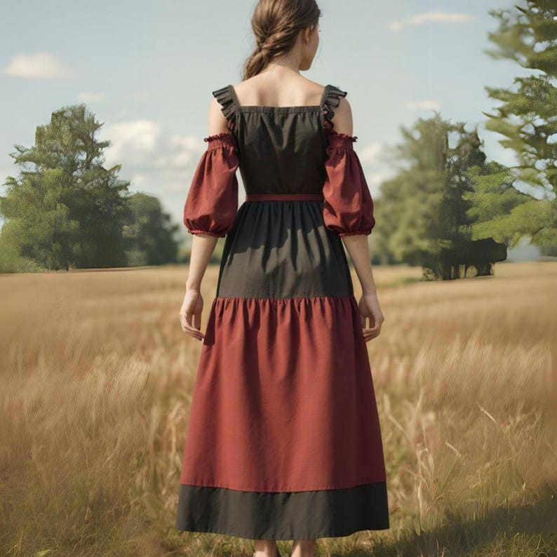 Off Shoulder Women Princess Dress for Ren Fair | Victorian Renaissance ...