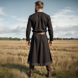 Gothic Viking Medieval Men Tunic | Warrior Outfit Nordic Celtic Men ...