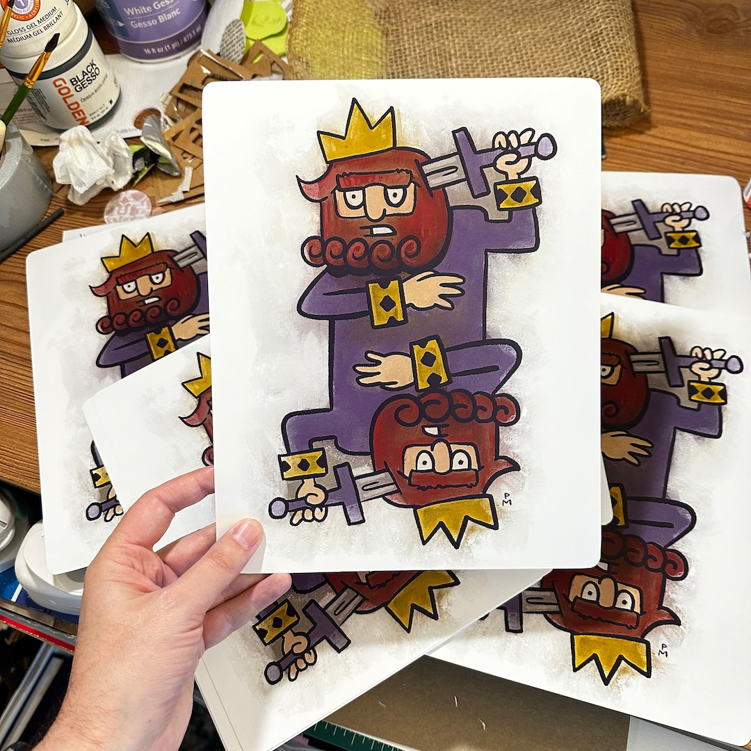 No More Kings Print (8" X 10" Print) - Etsy