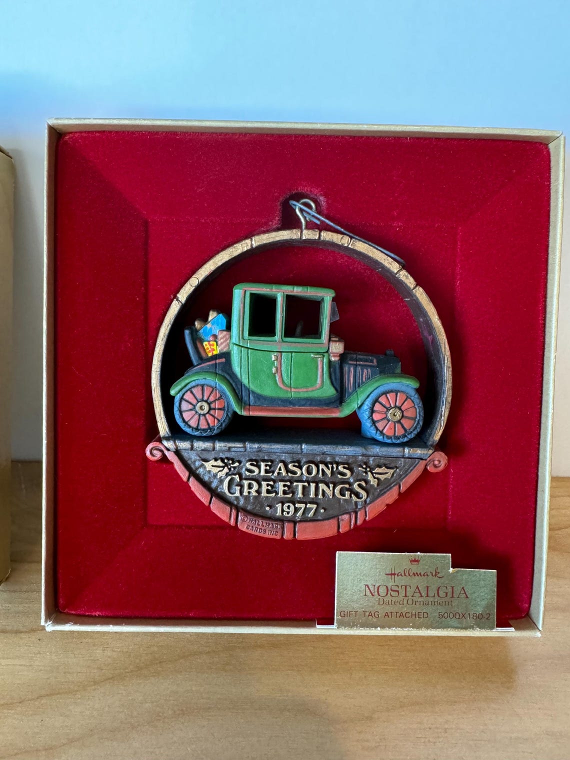 Vintage Hallmark Ornaments - 70s Deer / Reindeer / Vintage Car / Sheep ...