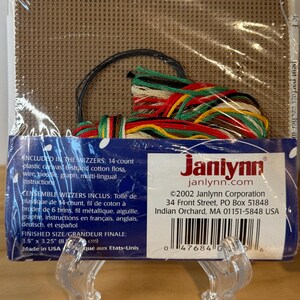 Pair of Christmas Cross Stitch Packets - Santa Cross Stitch - Wizzlers ...